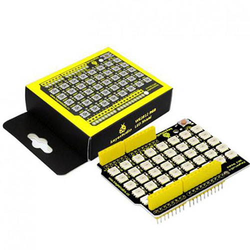 8x5 40 Led Matrix Ws2812 Led 5050 Rgb Full Color Driver Board For Arduino 19j022 Us720